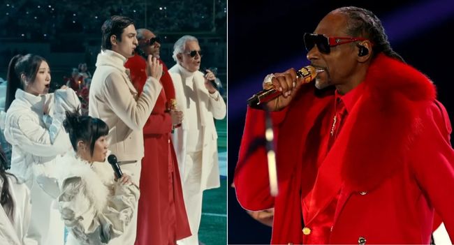 At Snoop Dogg’s Holiday Halftime Party — a stage built for bass ...